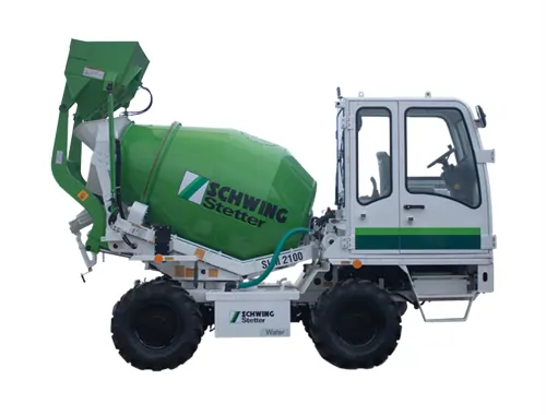 self loading concrete mixers | schwing stetter slm 2100